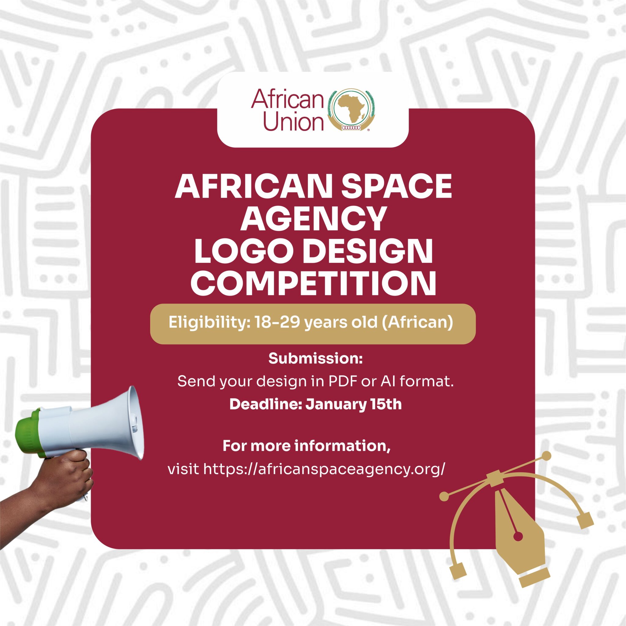 African Space Agency | Call for Submissions: African Space Agency Logo ...